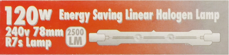 120w Halogen Tube (78mm) - Timbermills