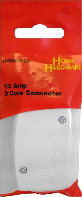 13 Amp 3 Core Connector - Timbermills