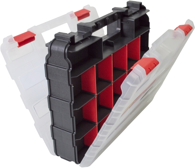 Am-Tech Double Sided Storage Box - Timbermills