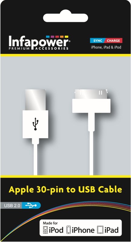 Apple 30 pin to USB Cable - Timbermills