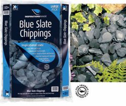 Blue slate Chips 40mm - Timbermills