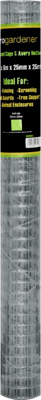 Cage Avery Mesh 900mmx25mmx25mmx6m - Timbermills