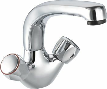 Chrome Monoblock Sink Mixer Tap - Timbermills