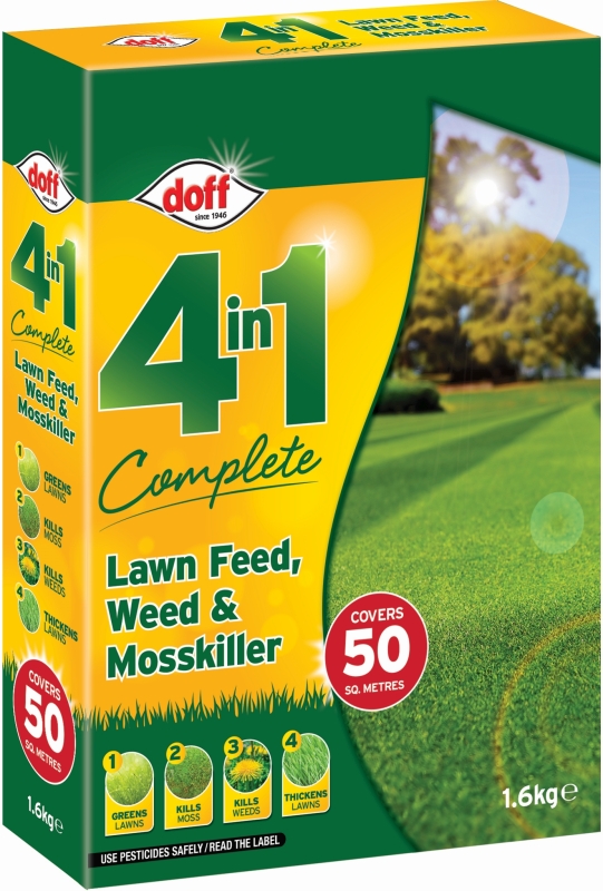 Doff Feed Weed Mosskiller 50sqm - Timbermills