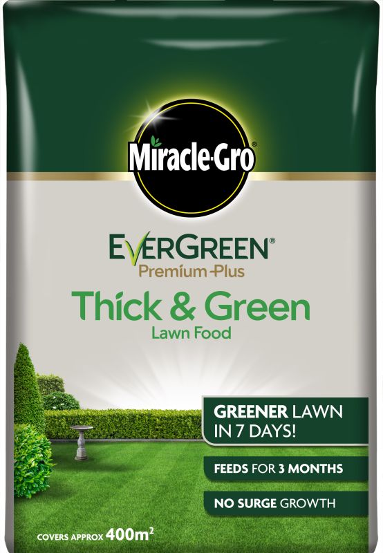 Evergreen Thick Green Lawn Food 400sqm - Timbermills