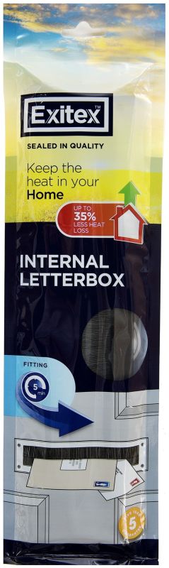 Exitex Letter Box Seal BROWN - Timbermills