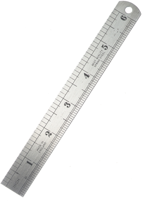 Fisher 6inch Stainless Steel Rule - Timbermills