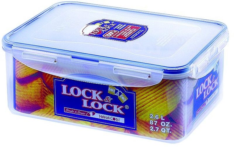 Lock Lock Food Box 2.6Ltr - Timbermills