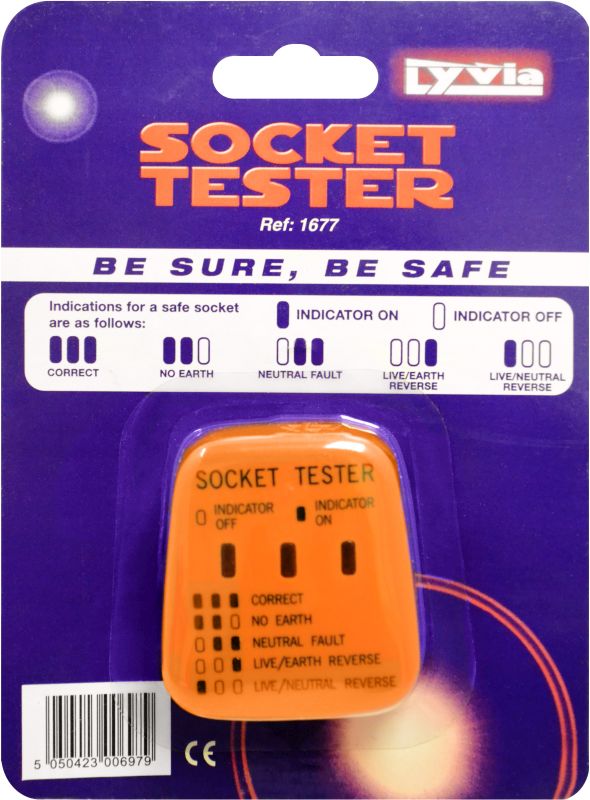 Lyvia Mains Socket Tester - Timbermills