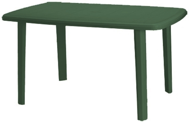 Oval Resin Table Dark green 140cm - Timbermills