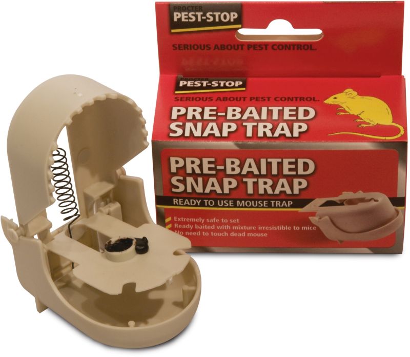 Pest Stop Pre-Baited Snap Trap - Timbermills