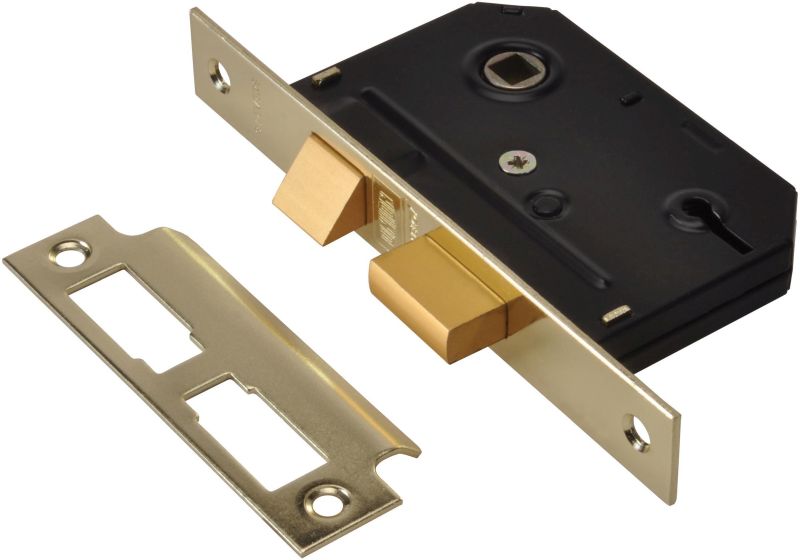 Union 75mm 3 Lever Sash Lock EB - Timbermills
