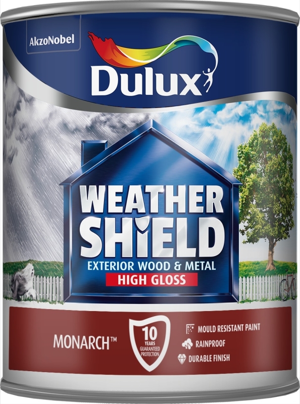 Dulux Weathershield Exterior Gloss Monarch 750ml - Timbermills