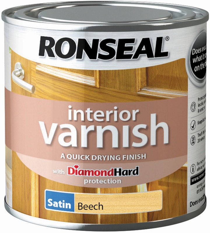 Varnish Beech Interior Satin 250ml - Timbermills