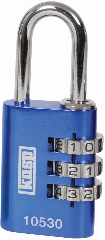 Combination Padlock Blue 30mm - Timbermills