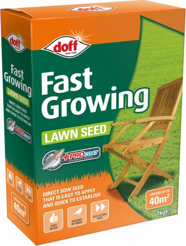 Fast Growing Grass Seed 1kg - Timbermills
