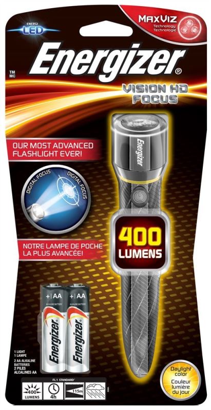 Energizer Vision HD Torch - Timbermills