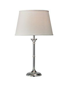 Jasmine table lamp chrome - Timbermills