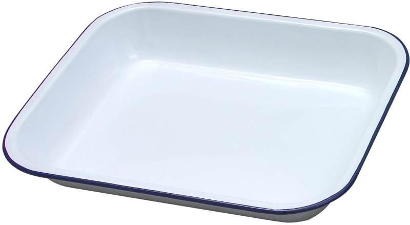 Enamel Bake Pan 31cm - Timbermills