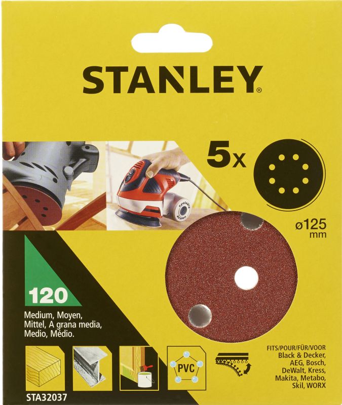 Multi Sander Disc 120g pack of 5 - Timbermills