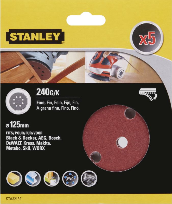 Multi Sander Disc 240g pack of 5 - Timbermills